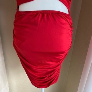 Tobi | Dresses | Nwt Sexy Red Midi Dress | Poshmark